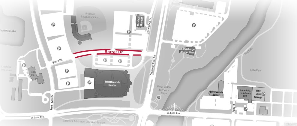 Directions & Parking | Schottenstein Center